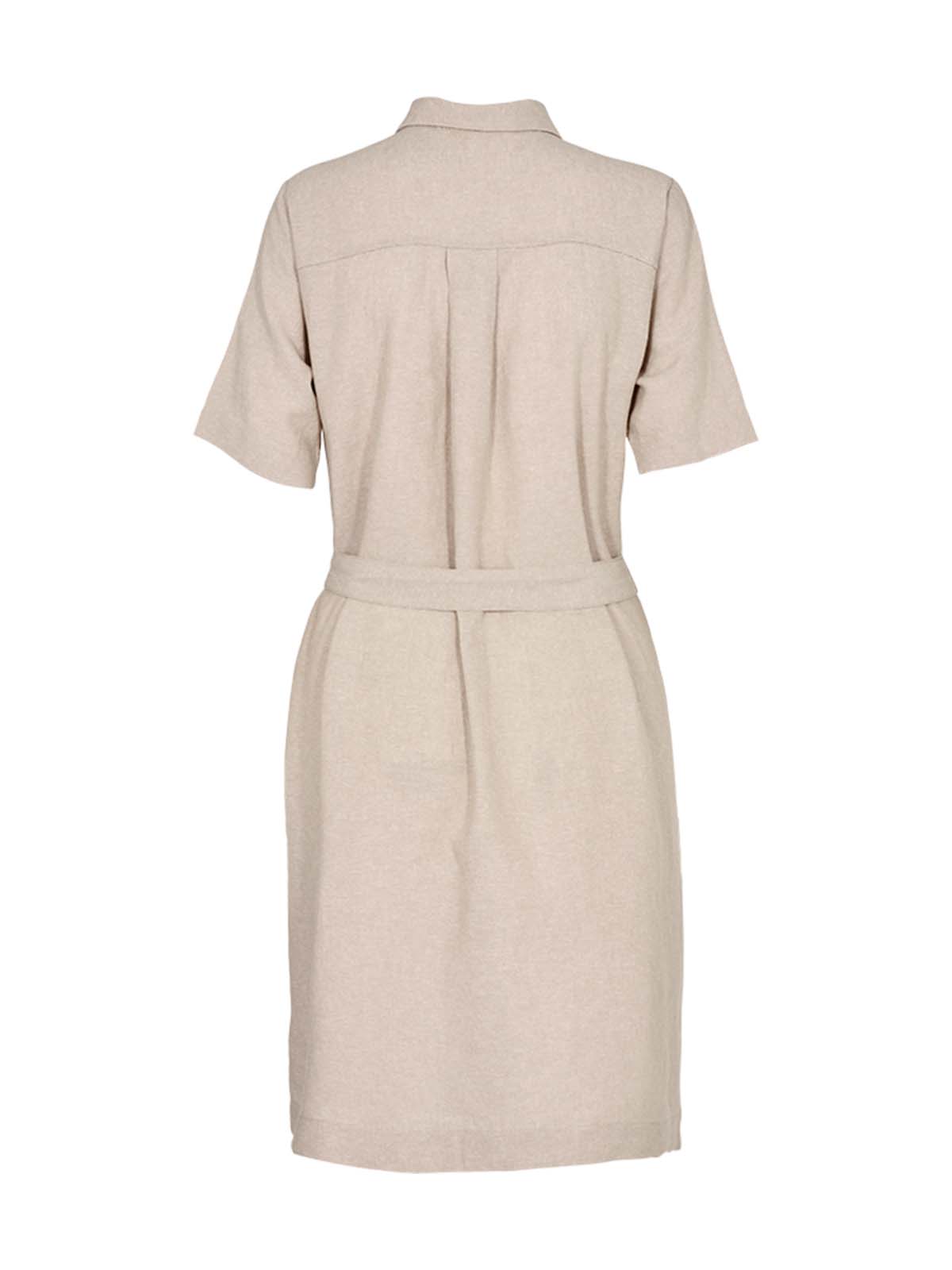 Freequent Lava dr hør kjole - Shop på GUNDTOFT.dk