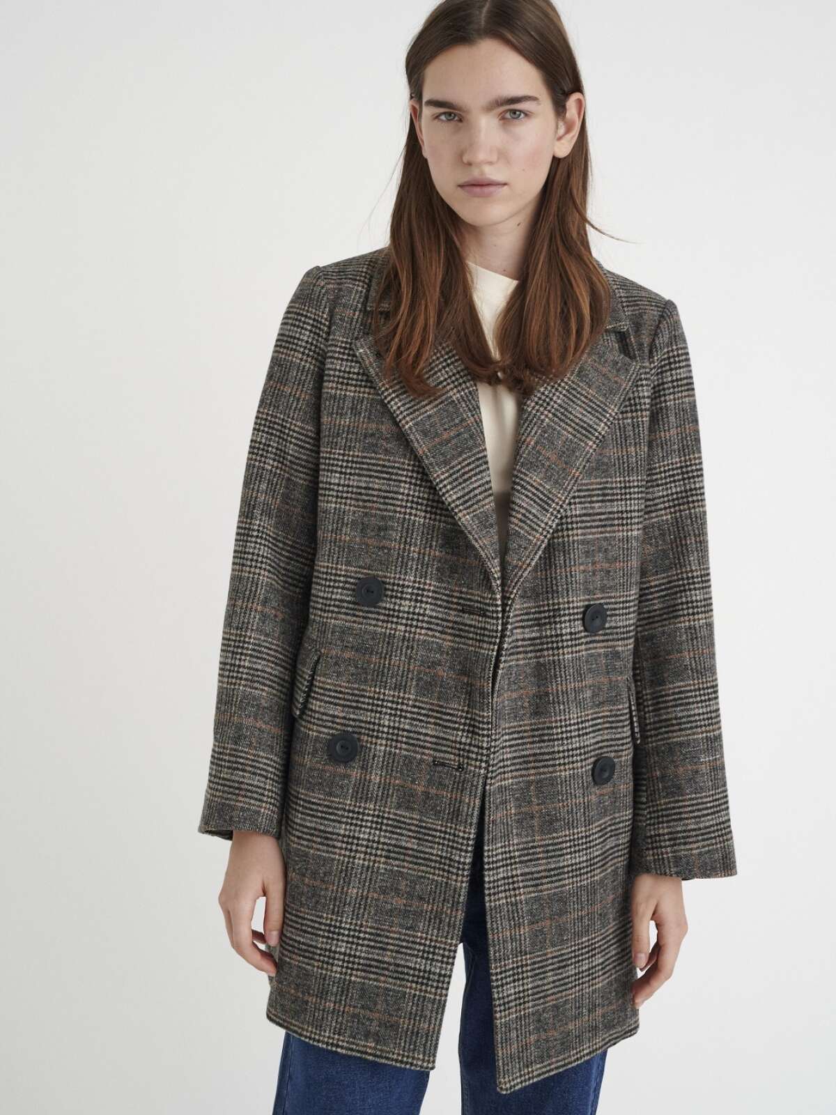 MOYNA Elegant Check Jakke | IN WEAR - Shop her > gundtoft.dk