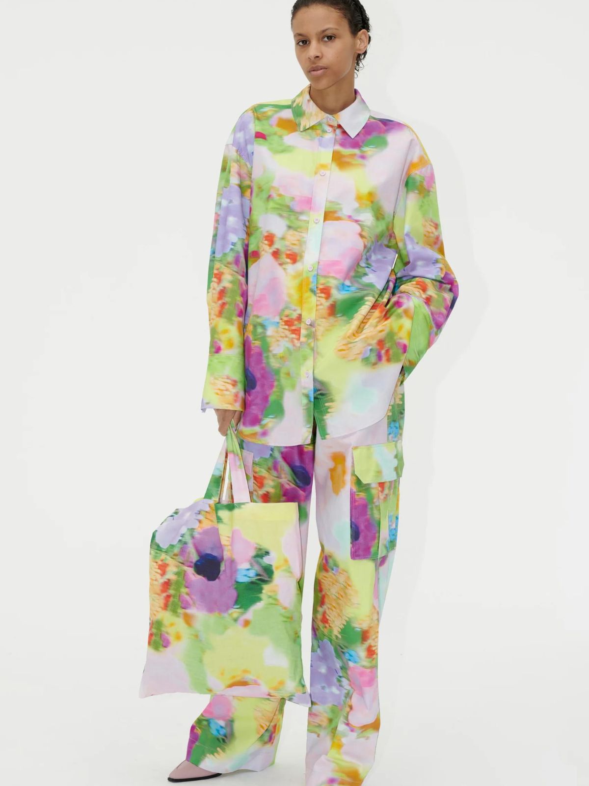 Fatuna Bukser Floral | Stine Goya - Shop hos Gundtoft