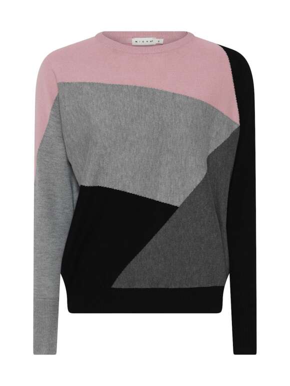 Basic Block Strik | Micha - Shop nu > Gundtoft