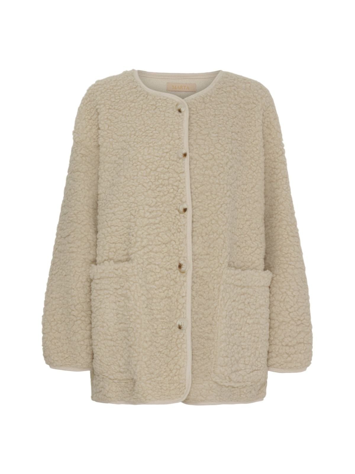 LUCILE TEDDY JAKKE | Marta Du Chateau - Shop nu > Gundtoft