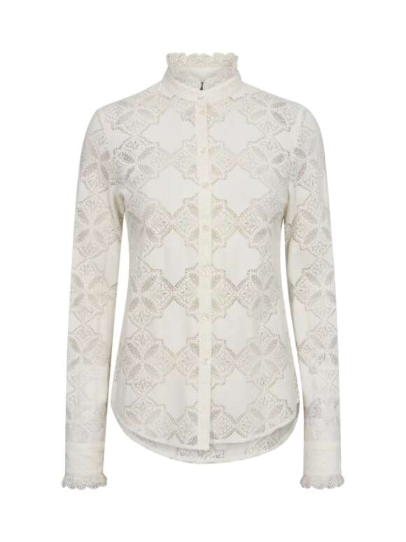 JETTA BLONDE SKJORTE HVID | Mos Mosh - Shop nu > Gundtoft.dk