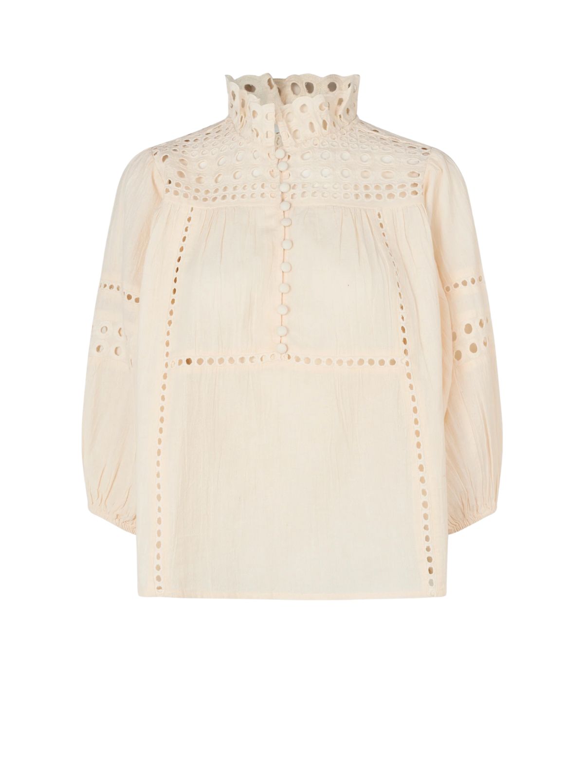 BRUNIE Blonde Bluse | Second Female - shop her > gundtoft.dk